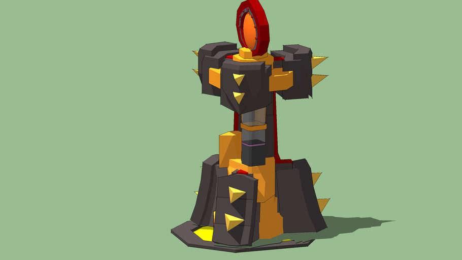 Clash of Clan Inferno Tower | 3D Warehouse