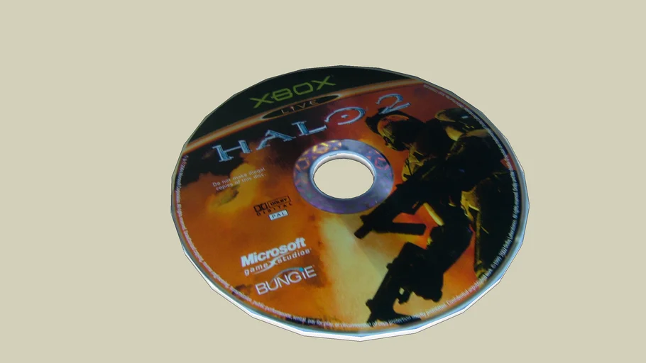 Halo 2 disk | 3D Warehouse