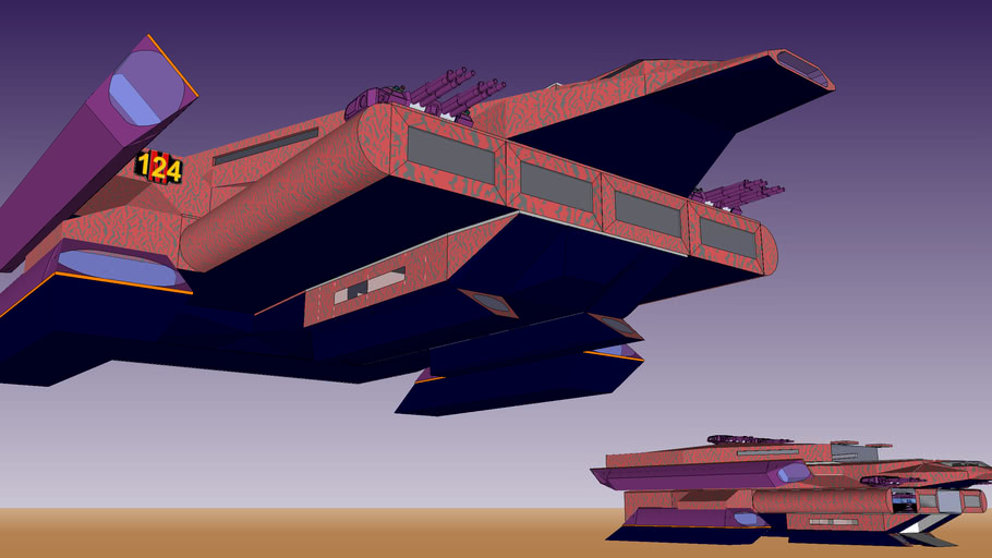 MBD Dragon M124 and M125 Destroyer Class | 3D Warehouse