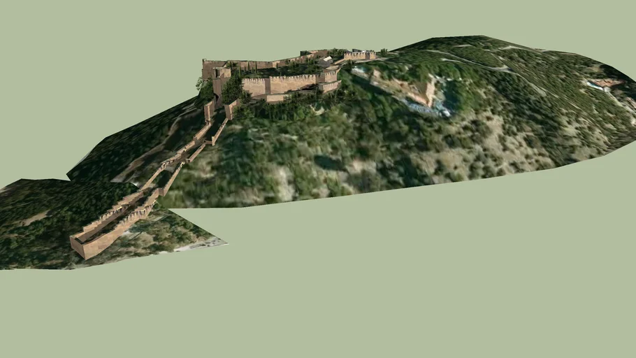 Castillo de Gibralfaro | 3D Warehouse