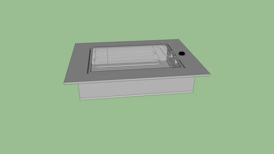 Churrasqueira CookTop a Gás_Atualizada | 3D Warehouse