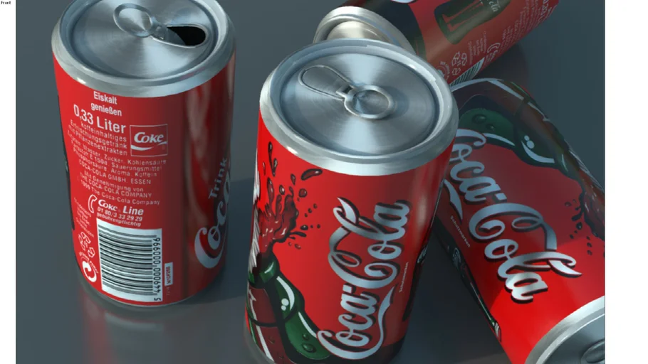 Coke Can | 3D Warehouse