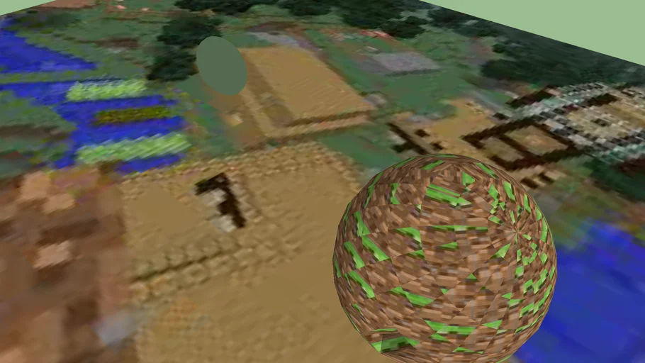 Minecraft planet | 3D Warehouse