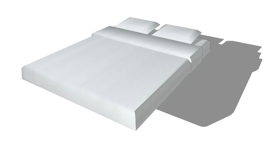 mattress with bed cover | 3D Warehouse
