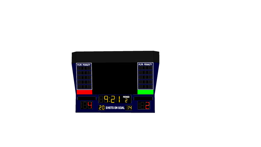 Scoreboard | 3D Warehouse