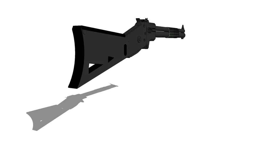 Springfield M6 Survival gun | 3D Warehouse