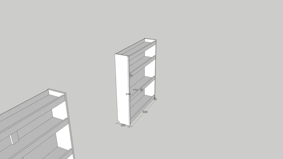 Bookshelves | 3D Warehouse