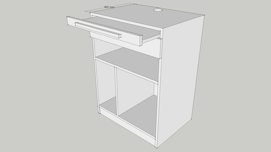 Meja Komputer | 3D Warehouse