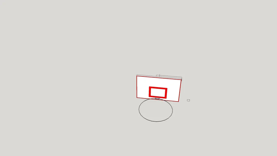 Youth Basketball Hoop | 3D Warehouse