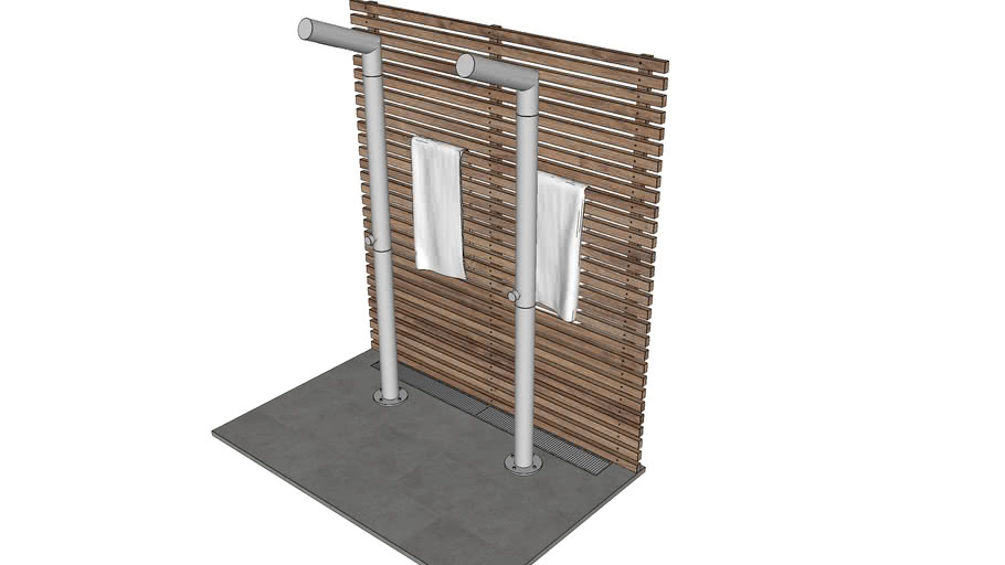 outdoor shower | 3D Warehouse