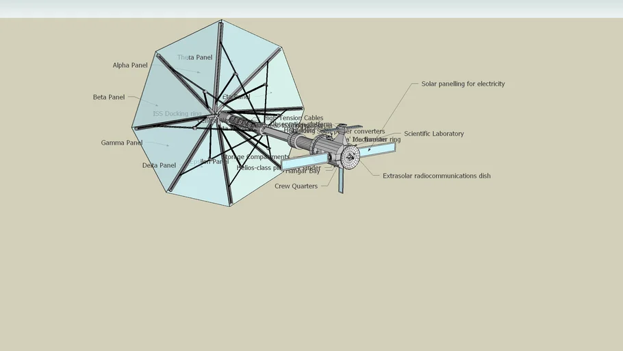 Prometheus-class Extrasolar Exploration Vessel (EEV) | 3D Warehouse
