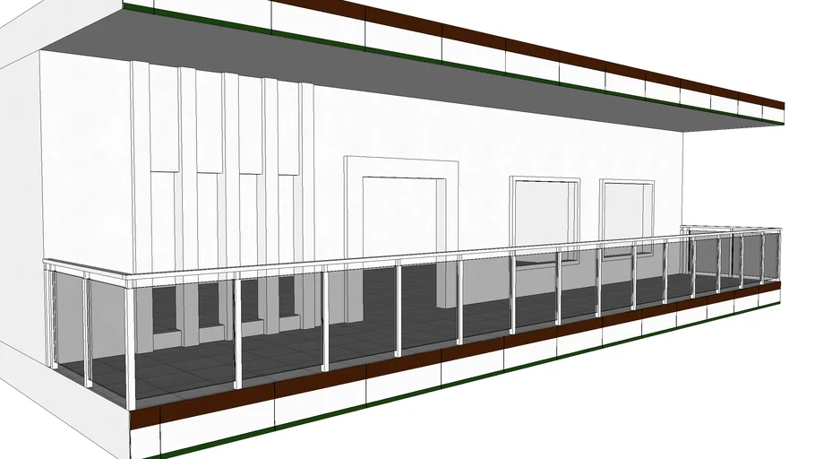 RAILING GLASS | 3D Warehouse