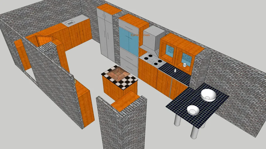 Kitchen Unit | 3D Warehouse