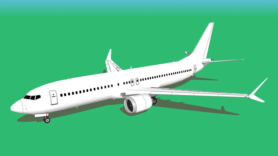 Template - Boeing 737-8 MAX v.2 | 3D Warehouse