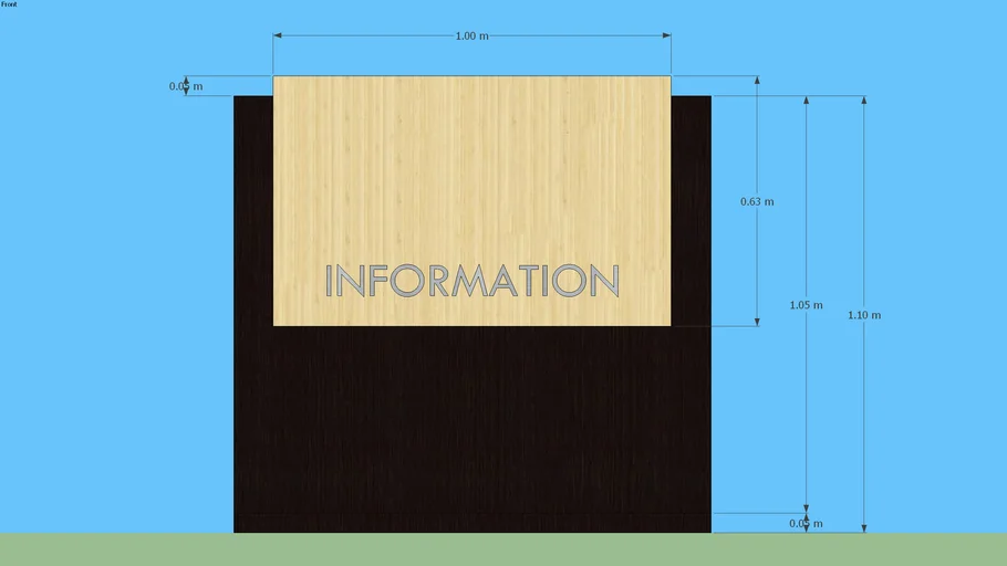 INFORMATION DESK | 3D Warehouse