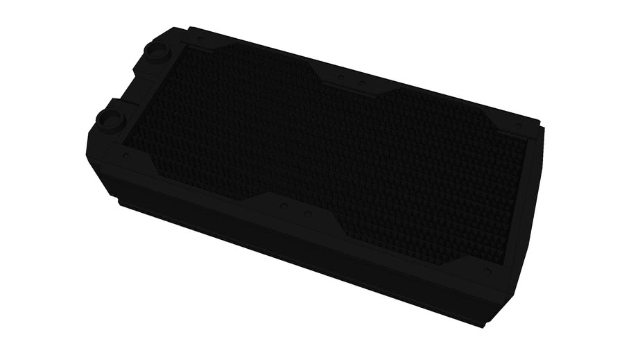 Hardware Labs Black Ice Nemesis GTR 240 Radiator | 3D Warehouse