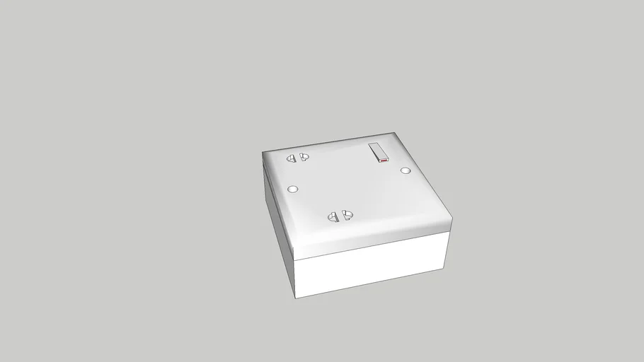 switch socket outlet | 3D Warehouse