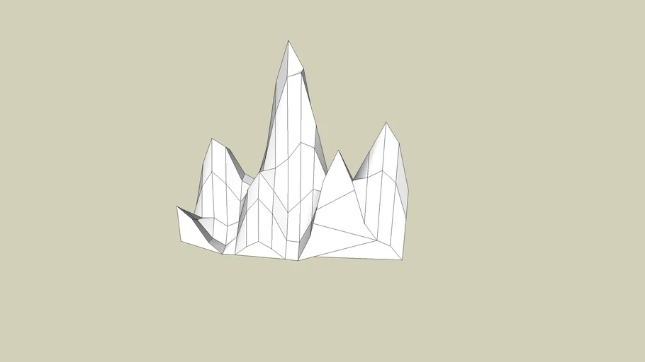 Mountain Range #2 | 3D Warehouse