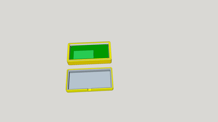 Housing for 1602 LCD display | 3D Warehouse