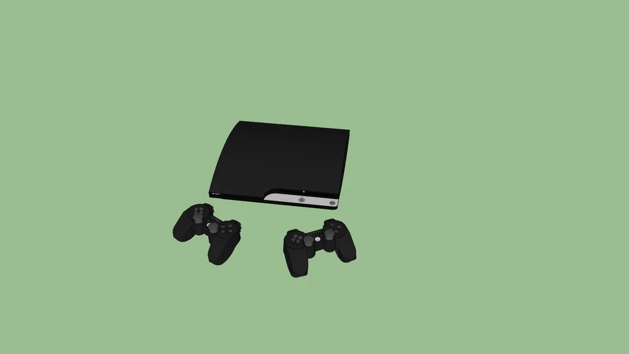 Playstation 3 Slim | 3D Warehouse