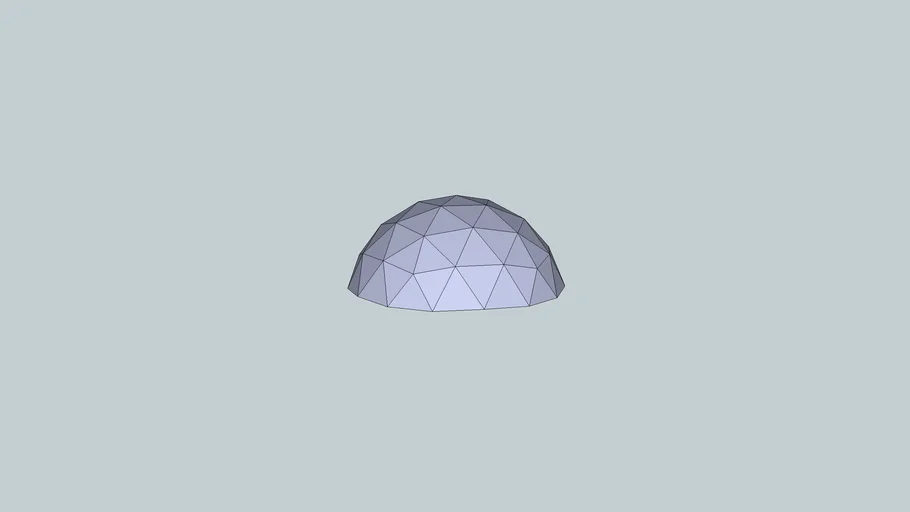 geodesic dome | 3D Warehouse