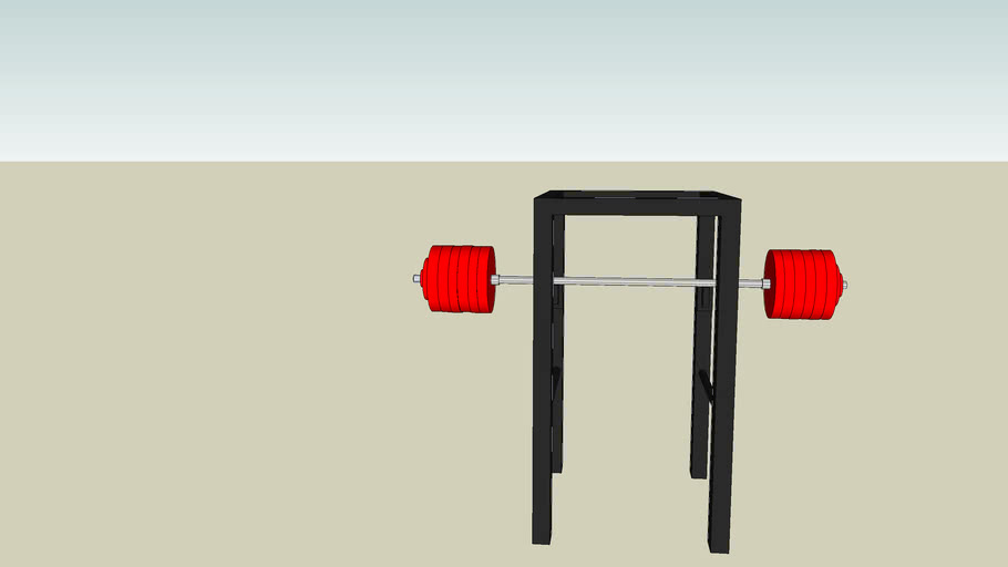 squat rack | 3D Warehouse