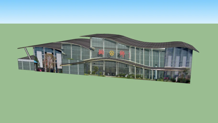 The bus station | 3D Warehouse