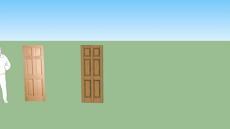 Simple Door | 3D Warehouse