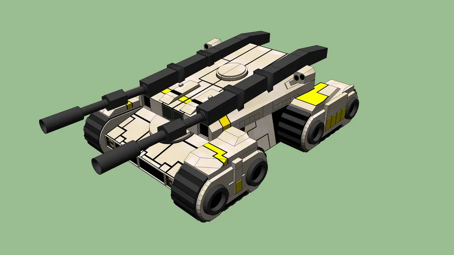 Command & Conquer : Mamouth Tank | 3D Warehouse