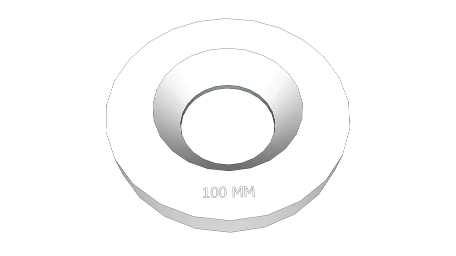 Mitchell Mount to 100mm Bowl Adapter | 3D Warehouse