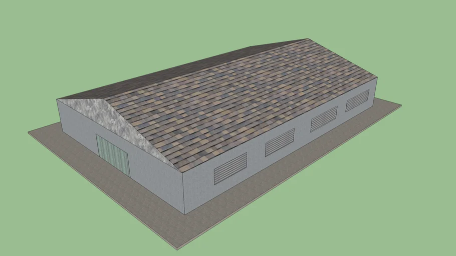 Triangle Roof House | 3D Warehouse