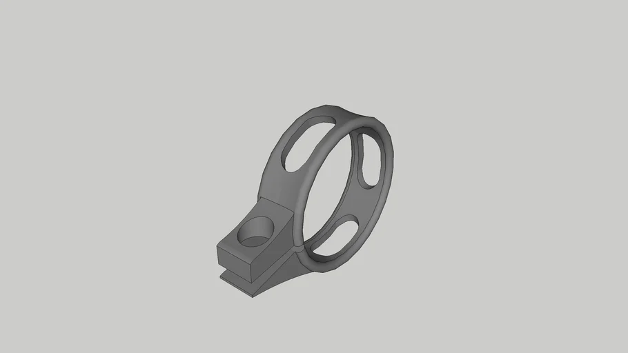 35mm Bicycle handlebar clamp | 3D Warehouse