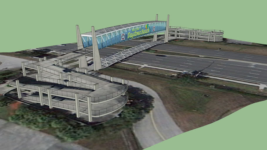 Dale Earnhardt Memorial Bridge | 3D Warehouse