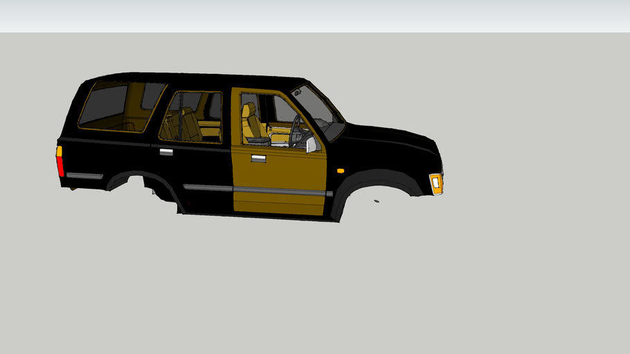 4 runner | 3D Warehouse