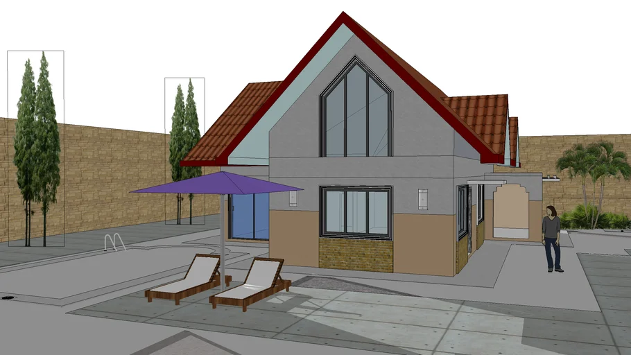 a proposed resthouse | 3D Warehouse