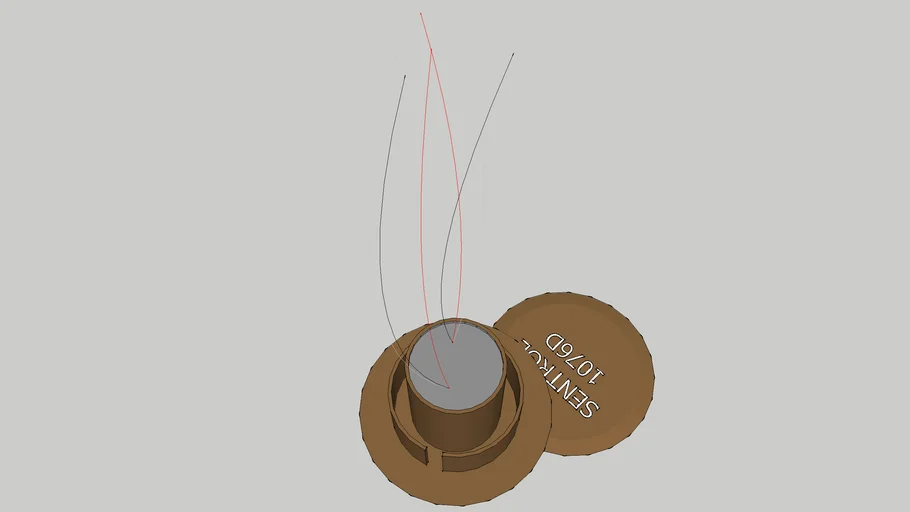 Sentrol 1076D, SPDT | 3D Warehouse