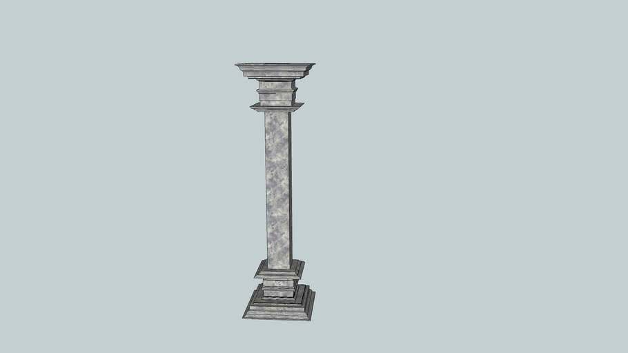 Greek column | 3D Warehouse