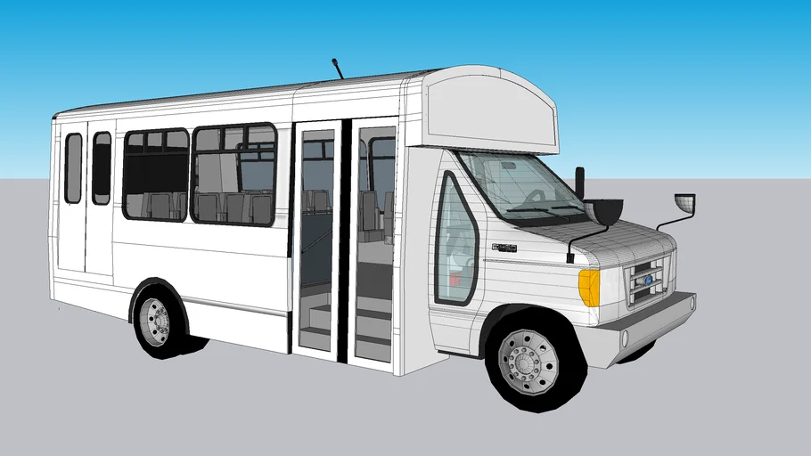 2004 Champion Challenger (14 + 2WC) bus | 3D Warehouse