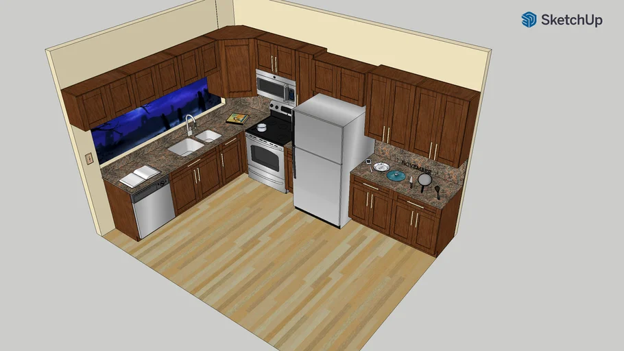 DnD Kitchen | 3D Warehouse