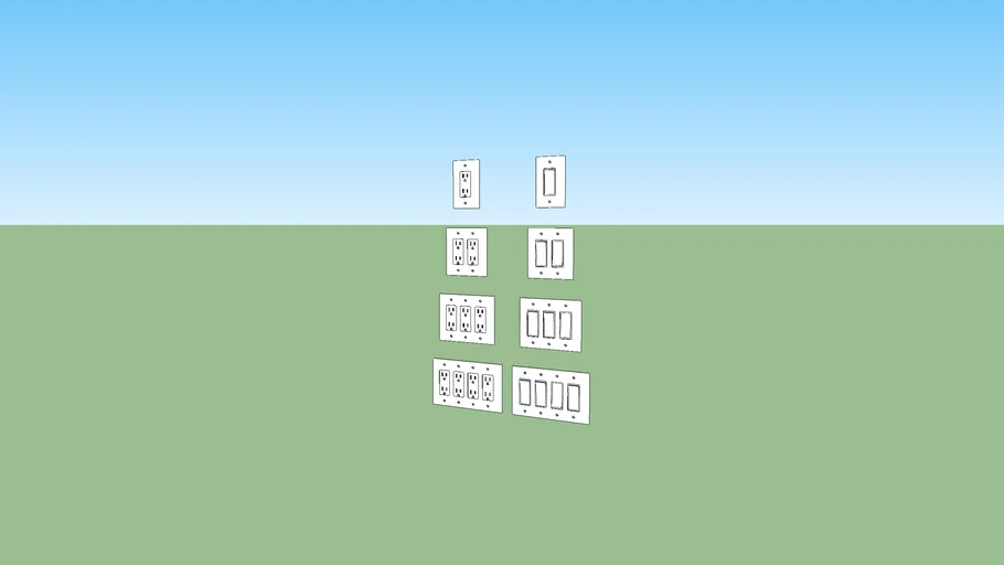 Light Switches and Outlets | 3D Warehouse