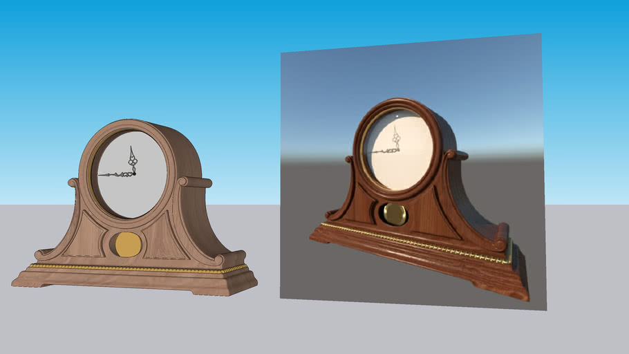 Desktop clock | 3D Warehouse