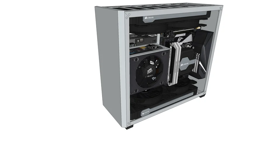 Mini-ITX Case Concept | 3D Warehouse
