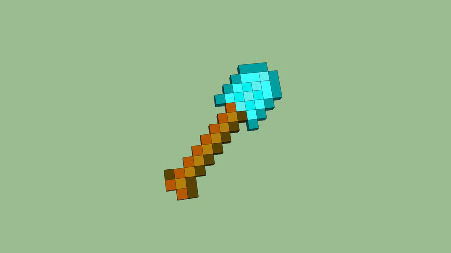 Minecraft diamond shovel | 3D Warehouse