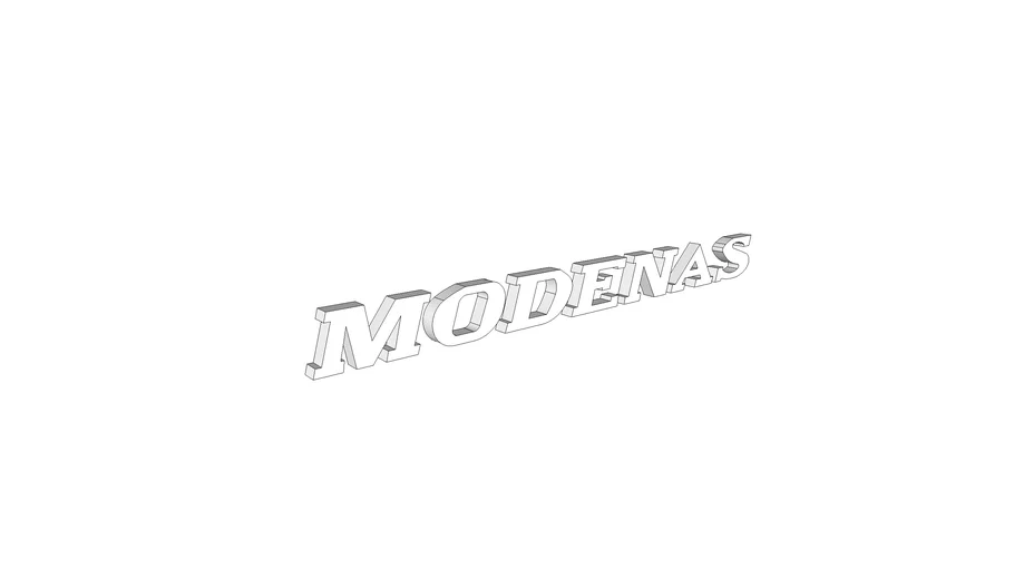 Modenas Logo | 3D Warehouse