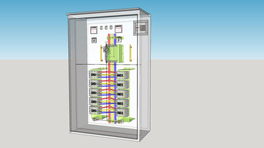 Distribution Board panel | 3D Warehouse