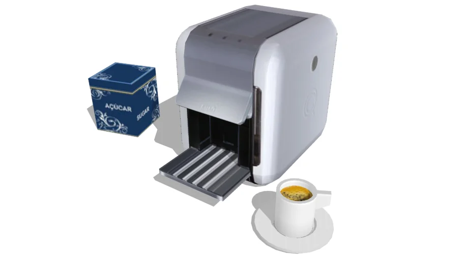 Delta Coffee machine (low poly) | 3D Warehouse