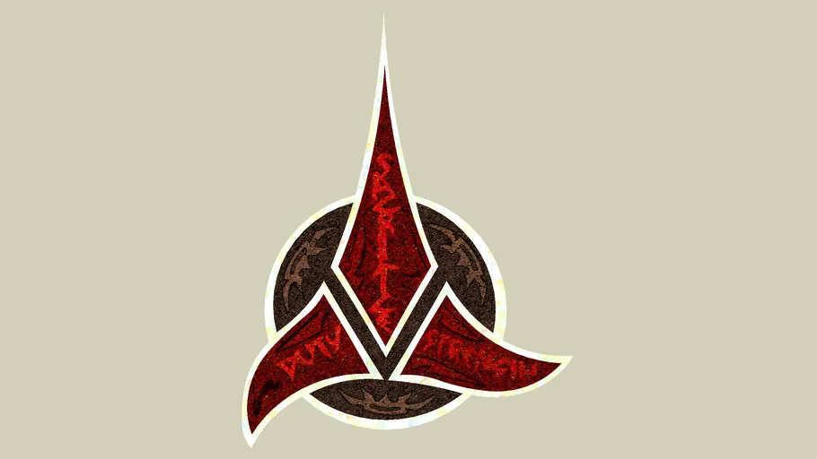Klingon Symbol (2d) | 3D Warehouse