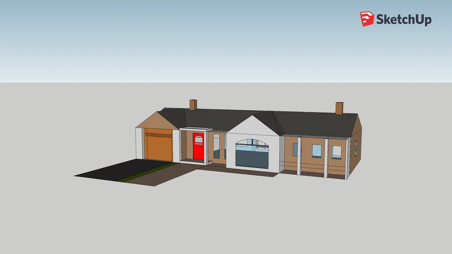 Small Modern Home | 3D Warehouse