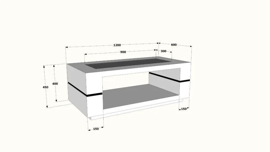 Sofa Table | 3D Warehouse