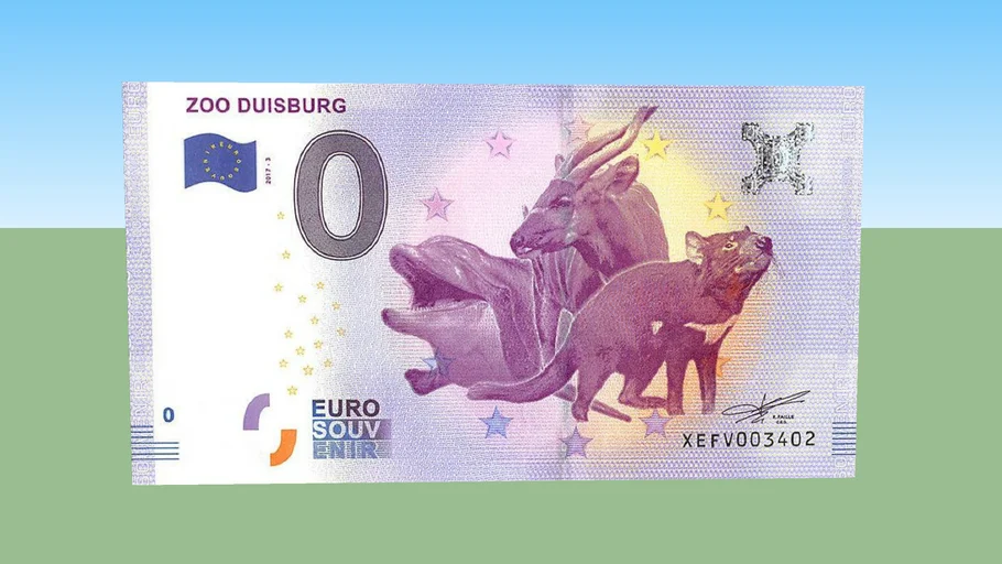 Zero euro - 0 | 3D Warehouse